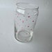 Mini Hearts Glass Can, Iced Coffee Cup, Valentines Day, Heart Glass Cup ...