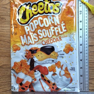 Upcycled Cheetos Popcorn Bag - Etsy