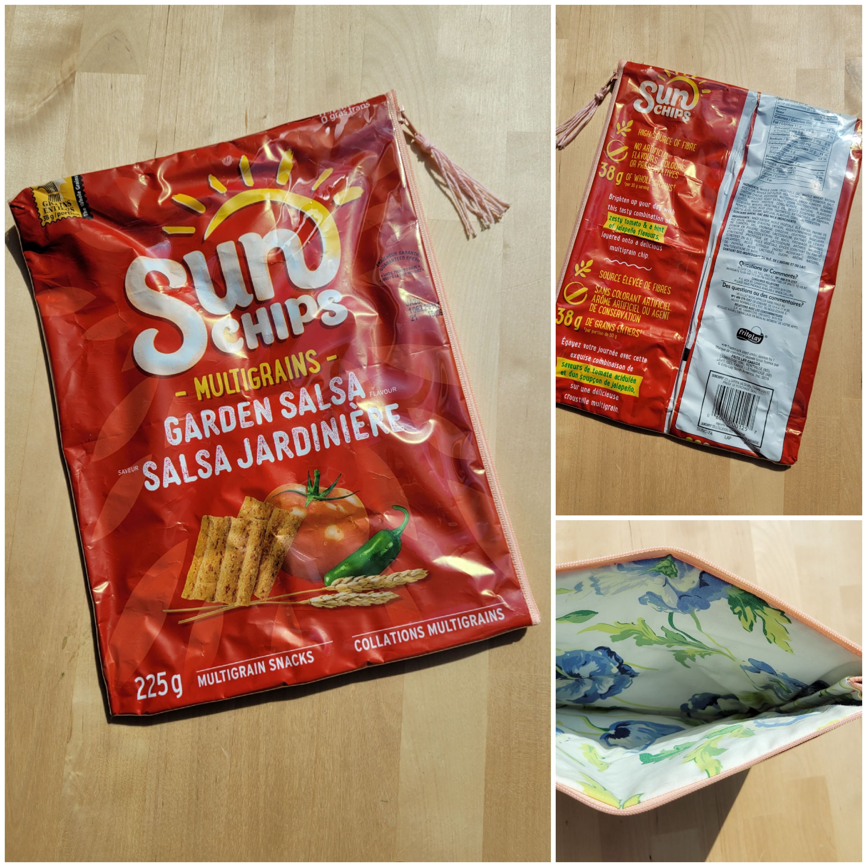Sunchips Upcycled Chip Bags - Etsy