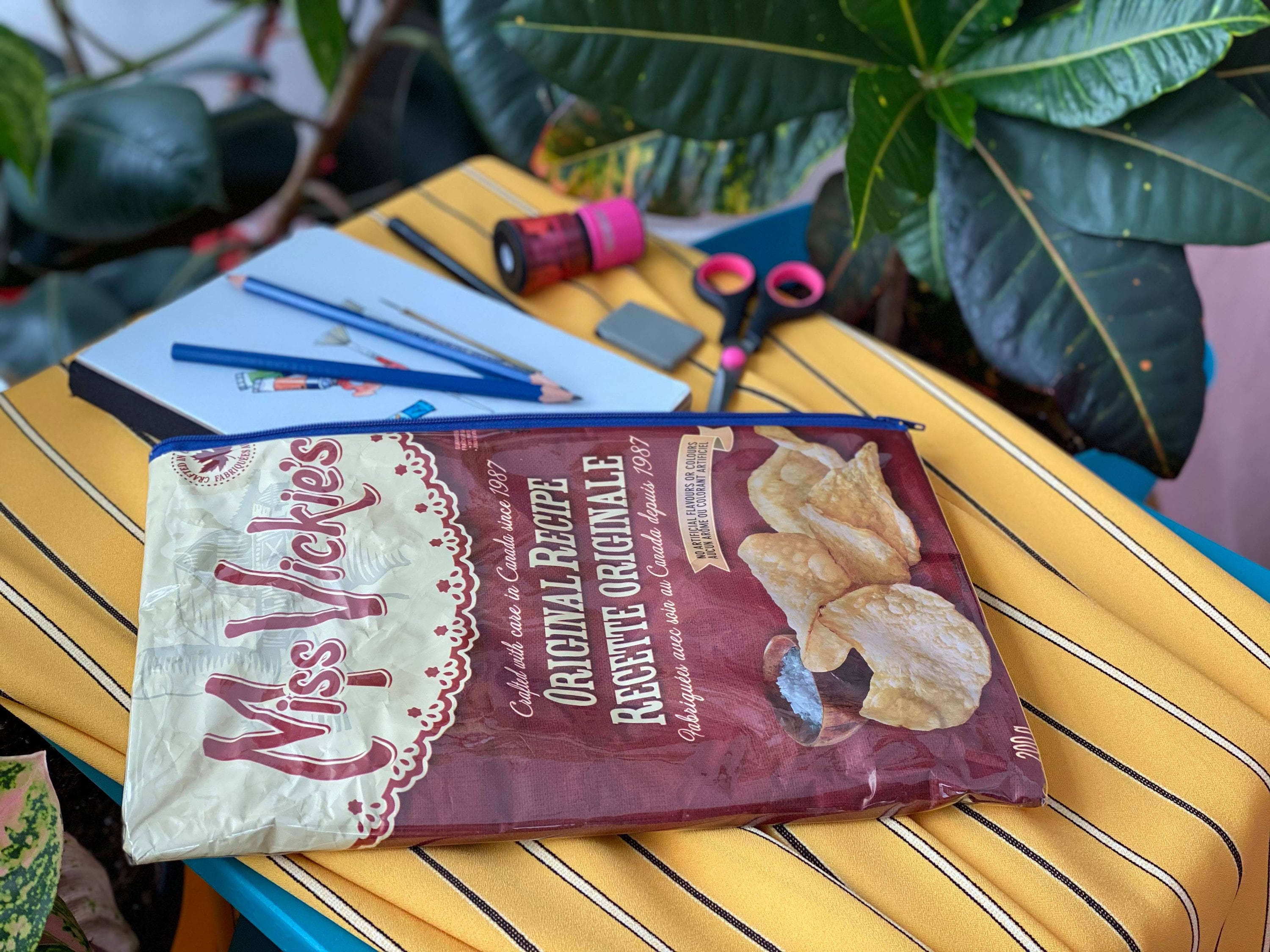 Miss Vickie's Upcycled Chip Bags - Etsy