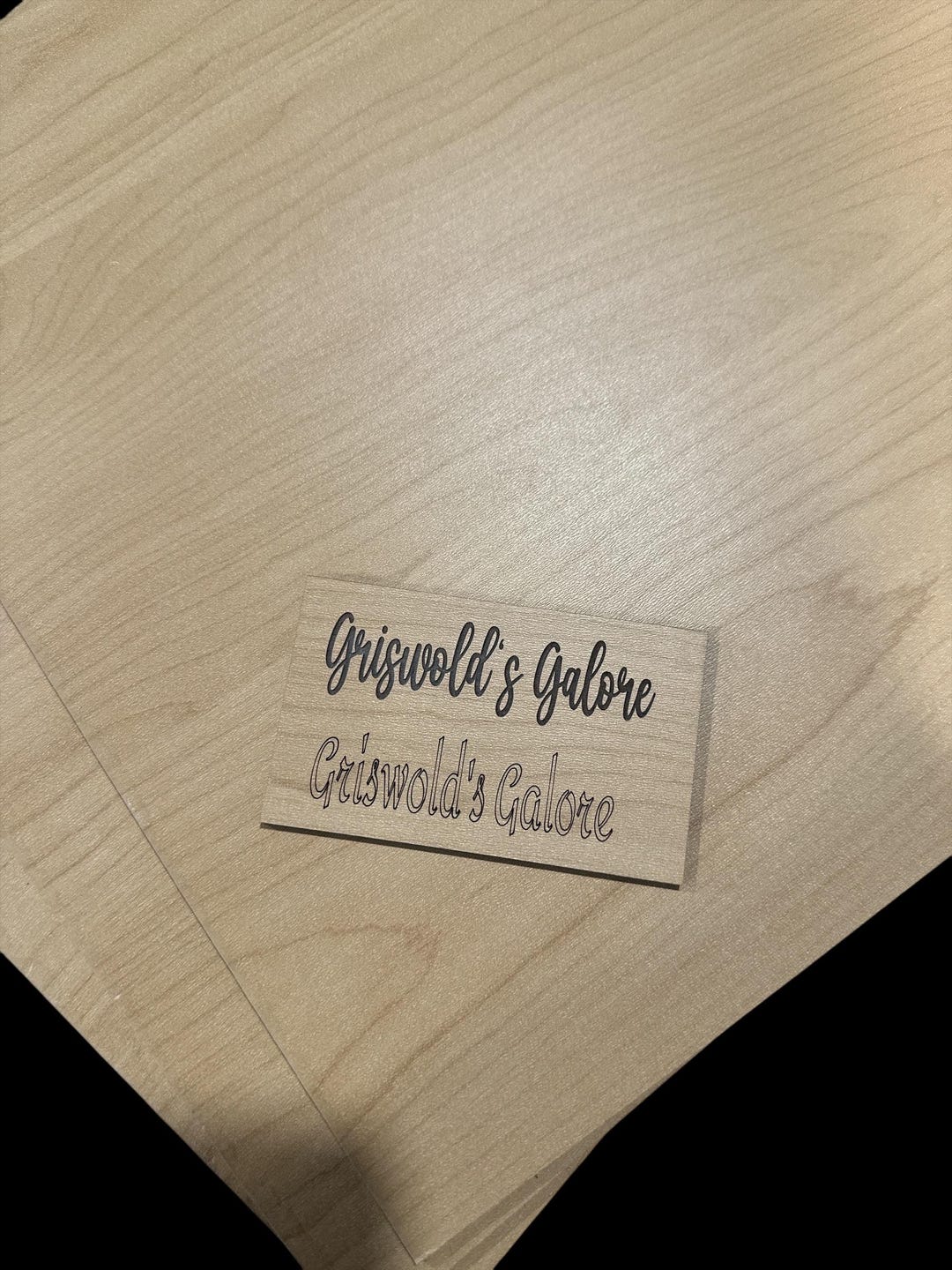 1/8" MDF W/ Maple Veneer, MDF With Maple Finish, CNC, Laser Maple, Mdf ...