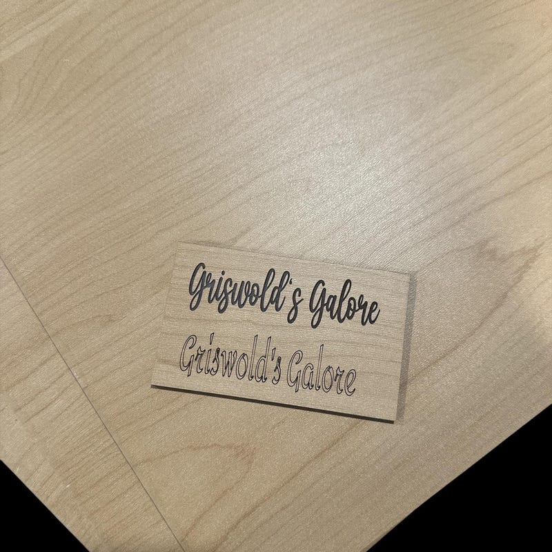 Veneer Maple Wood - Etsy