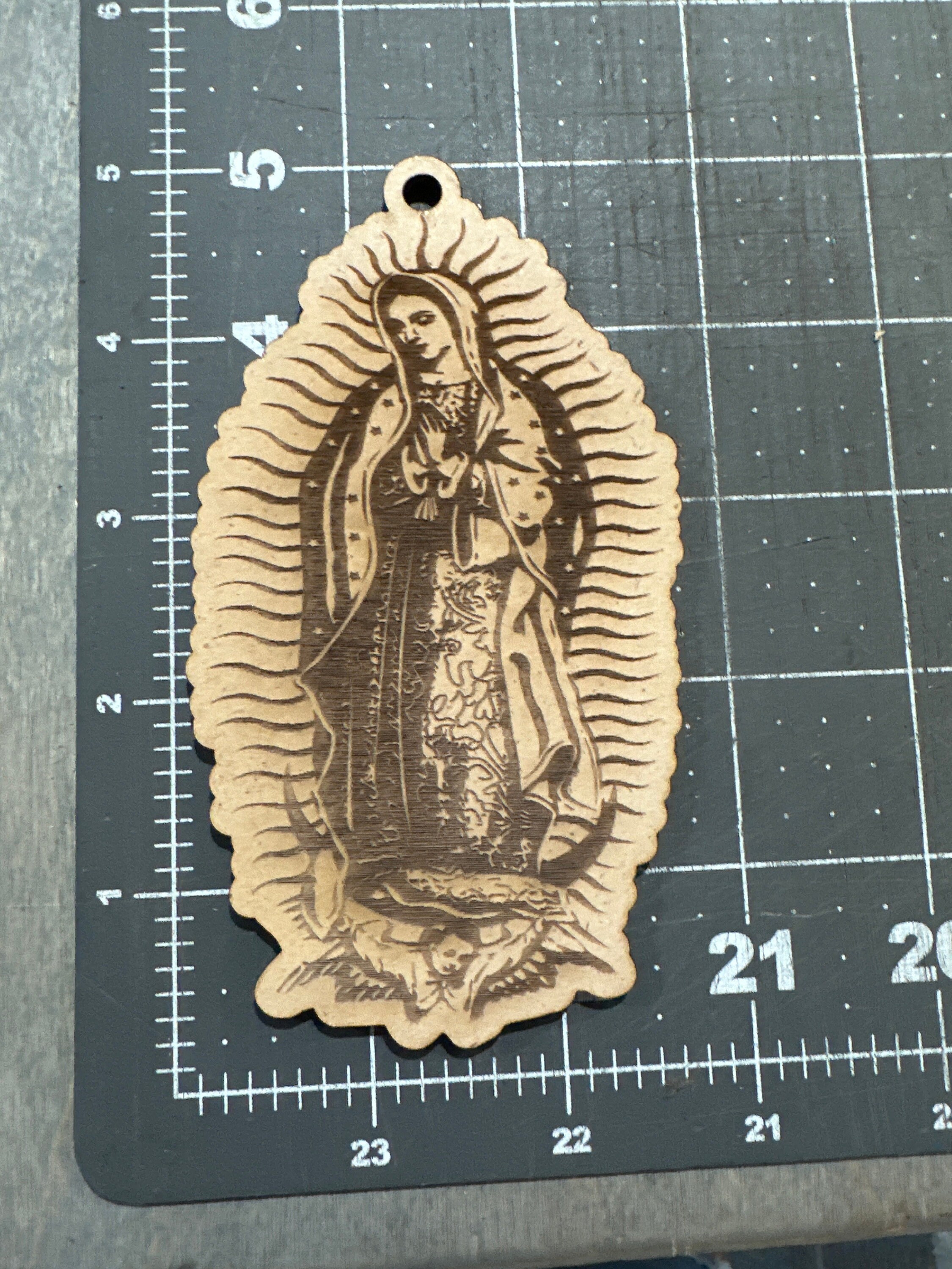 Unfinished DIY Virgin Mary, Virgin Mary, Religious' Car Charms, Mary ...