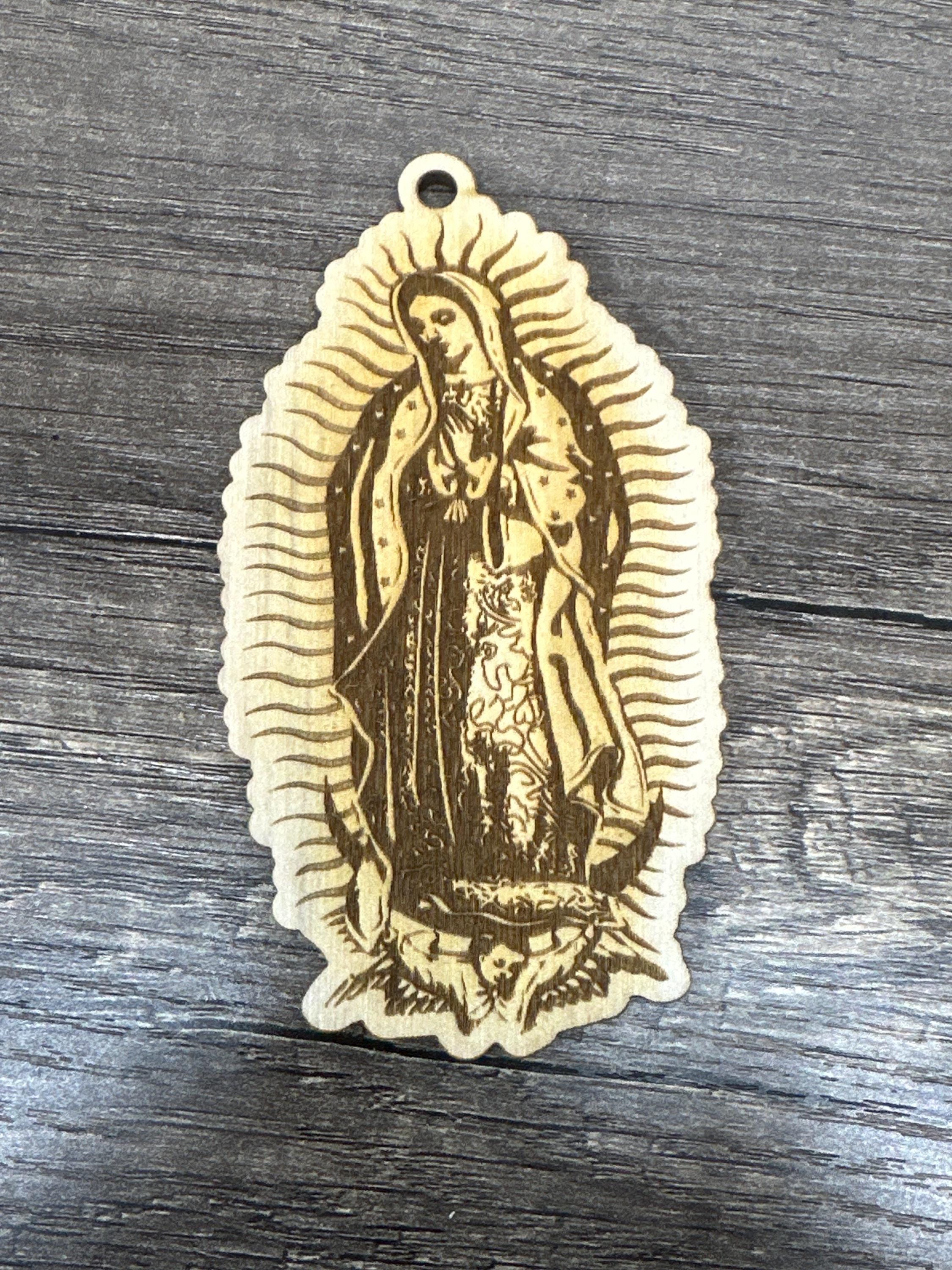 Unfinished DIY Virgin Mary, Virgin Mary, Religious' Car Charms, Mary ...
