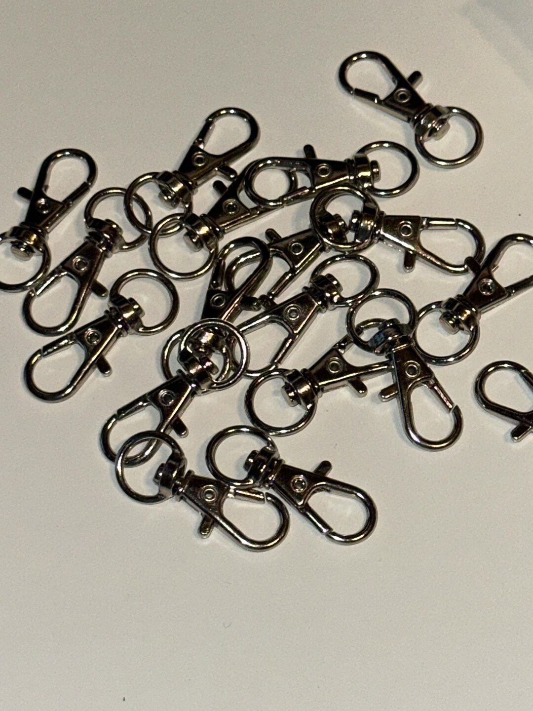 Key Chain Clip Hooks, Swivel Clasps Lanyard Snap Hook, Keychain Hooks ...