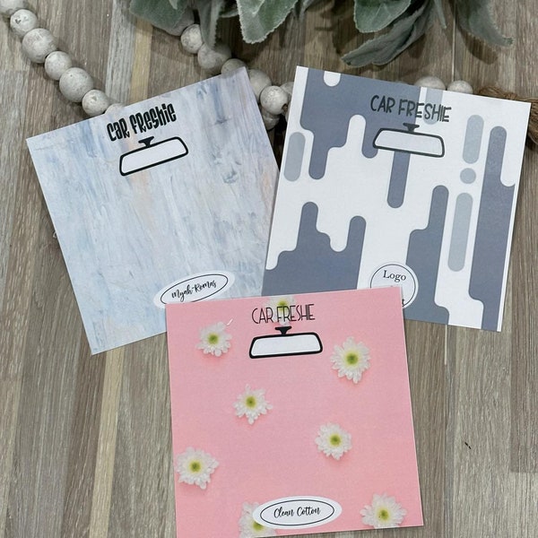 Freshie Card Inserts - Etsy