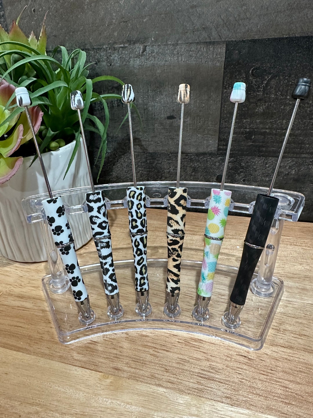 Printed Beadable Pens, Multi Designs, Beaded Pen, DIY, Pen Blank ...