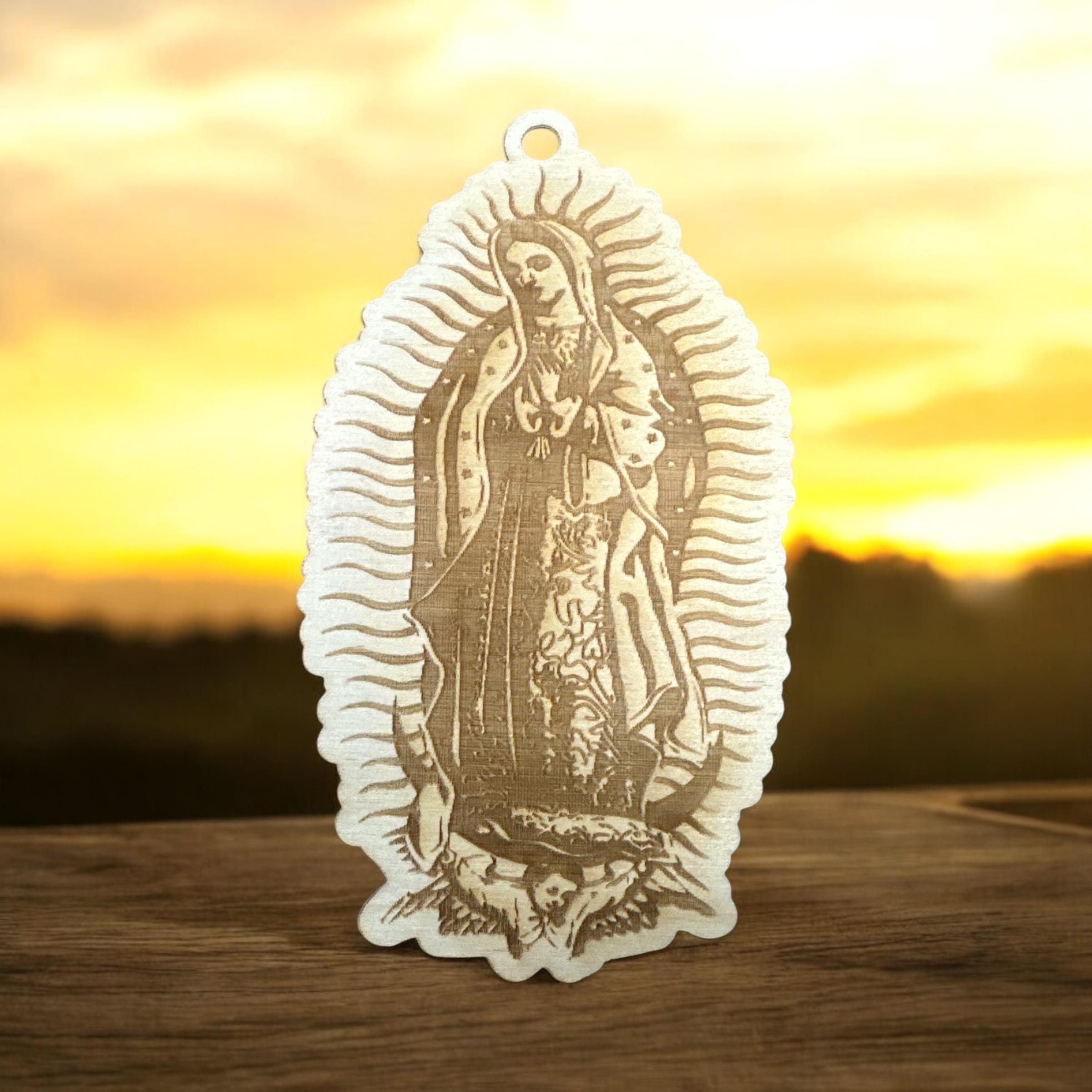 Unfinished DIY Virgin Mary, Virgin Mary, Religious' Car Charms, Mary ...