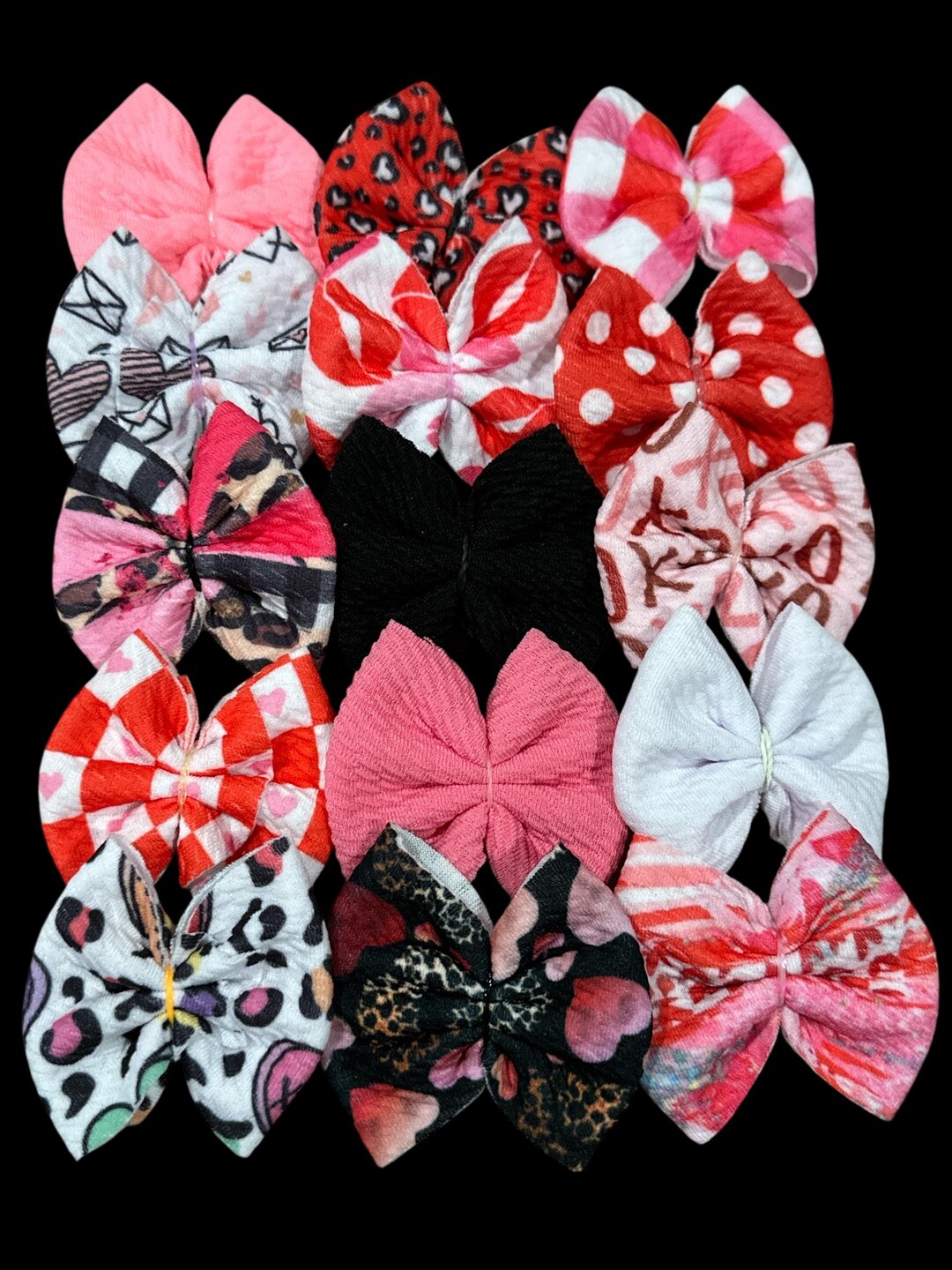 Valentine Bullet Small Bows Bundle Pack, Freshener Bows, Random Bows ...