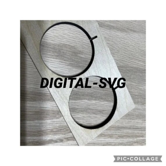 Digital Template for 2 Wood Rings JIG File / Template - Etsy