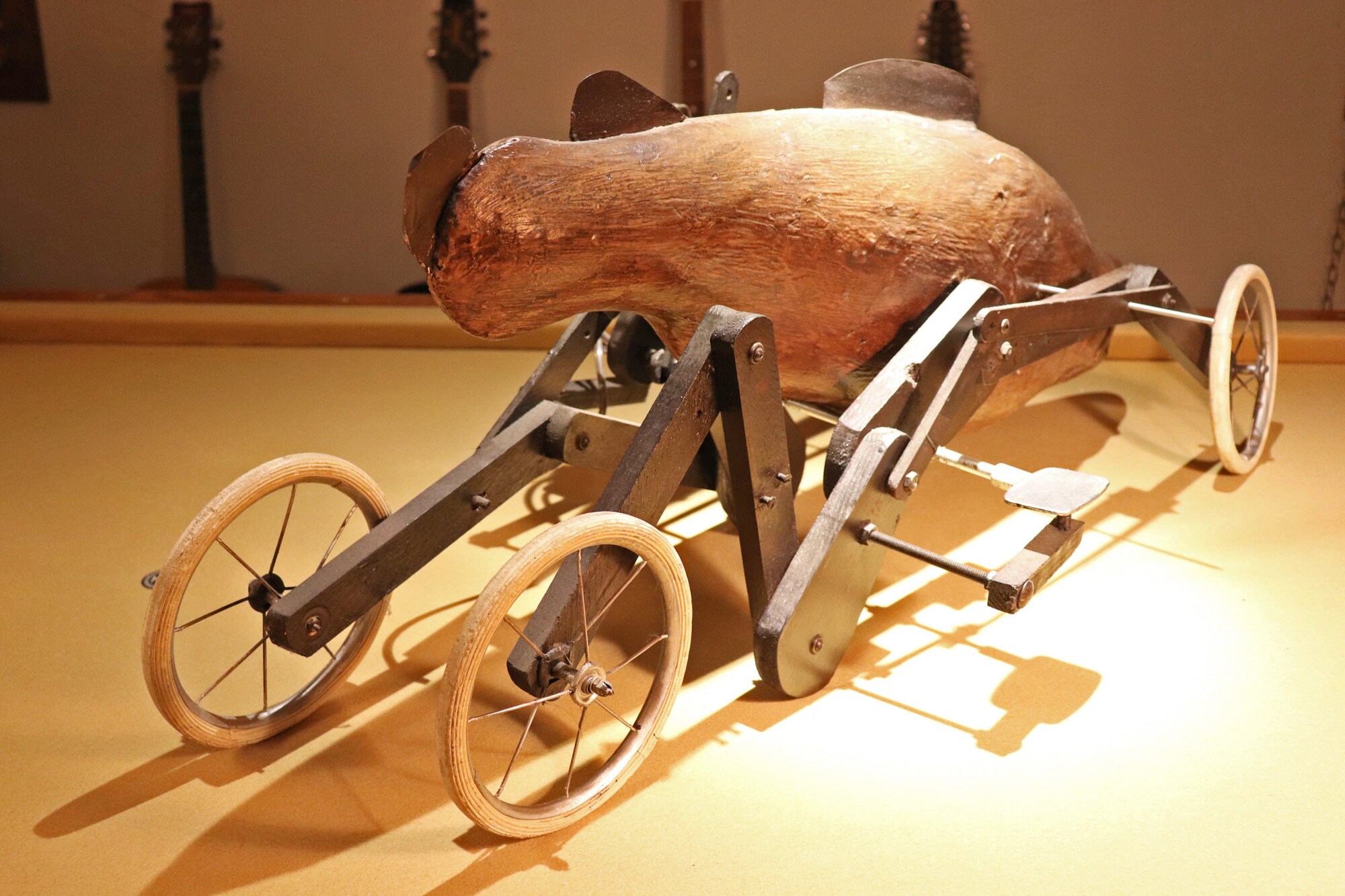 Ron Pippin Fish on Wheels - Mixed Media Art - Steampunk - Vintage Art ...