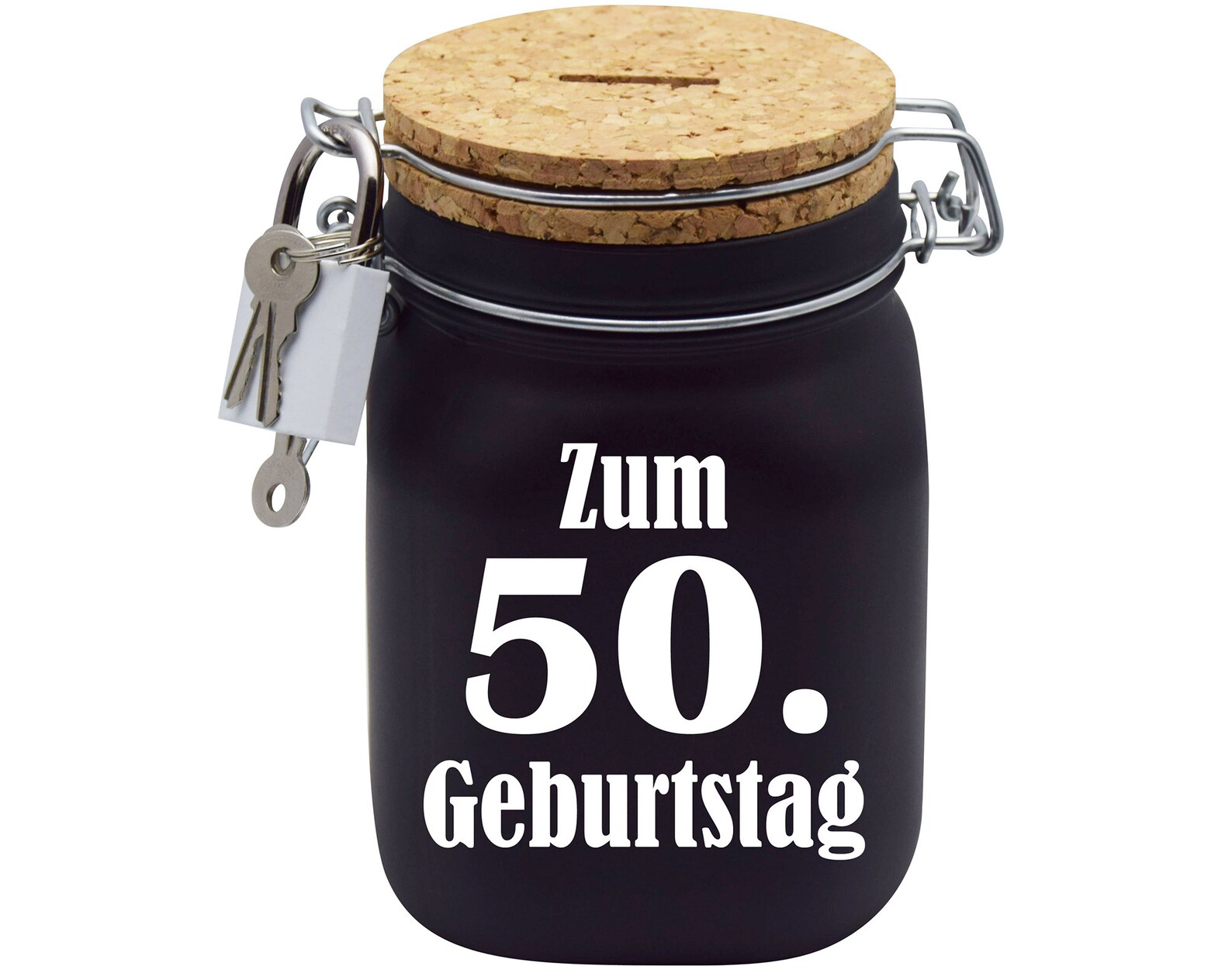 Money Gift Ideas Money Box 50th Birthday Black Size L 1 Litre - Etsy