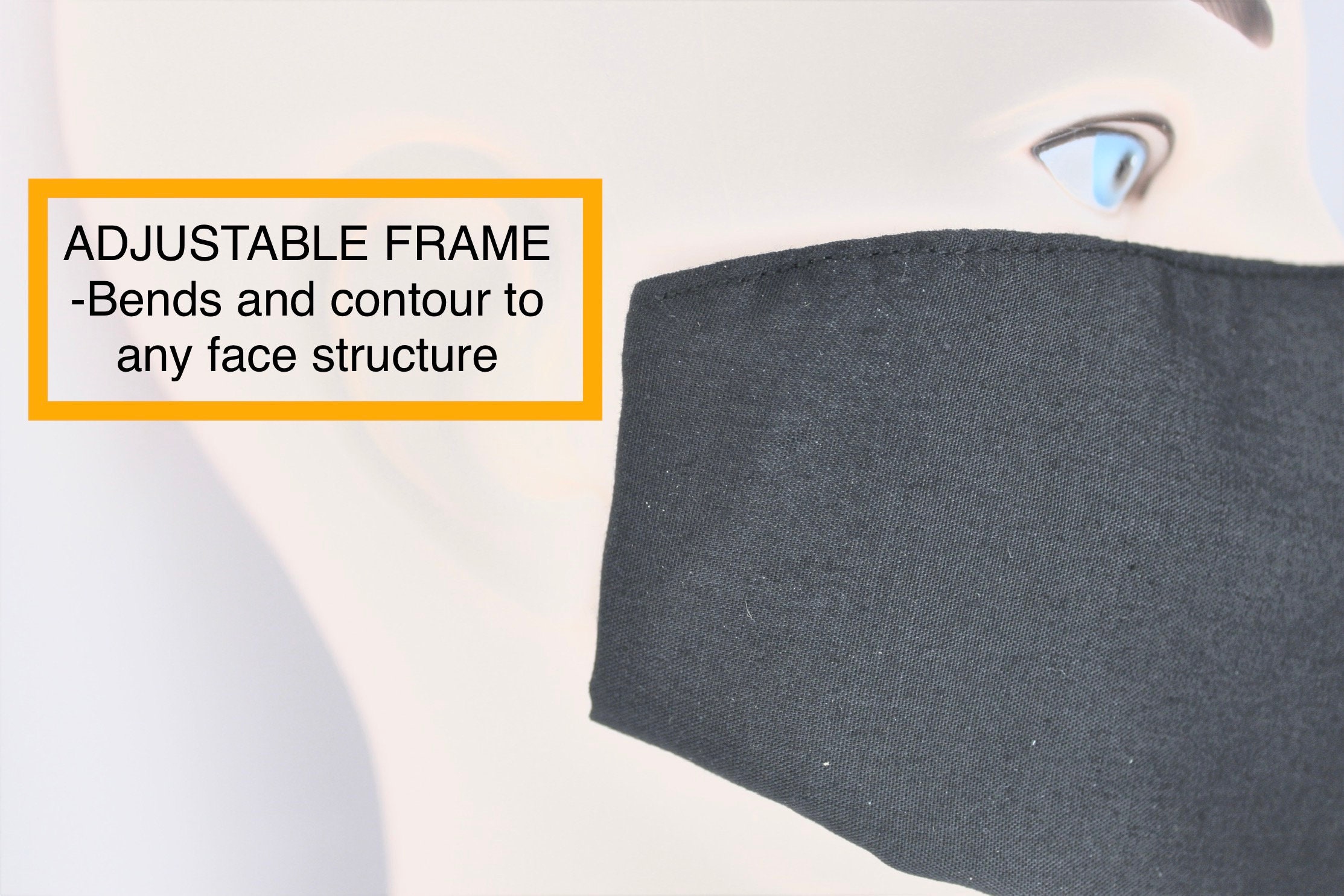 The Strapless Mask No Adhesive or Strapless Required - Etsy