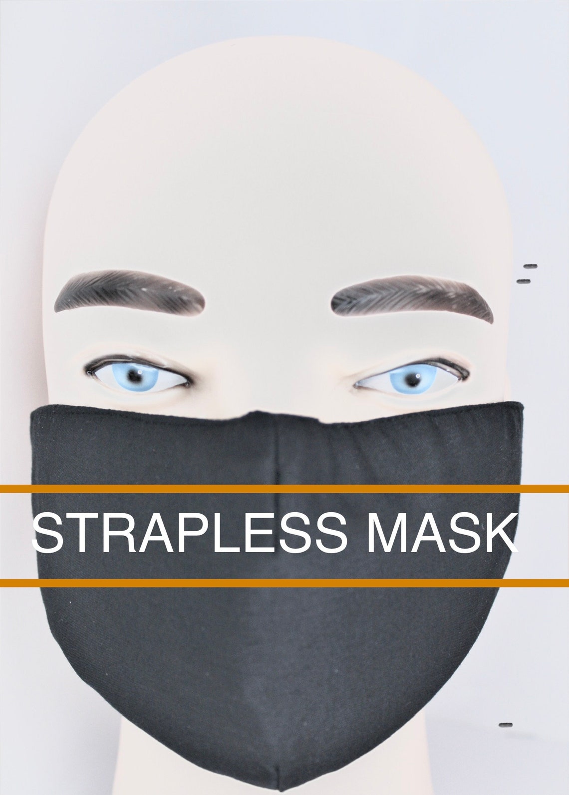 The Strapless Mask No Adhesive or Strapless Required - Etsy