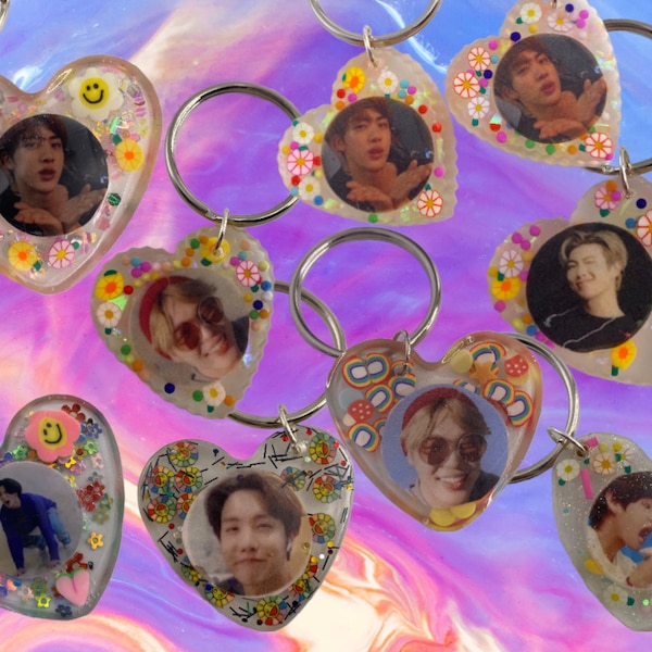 Bts Keychain - Etsy