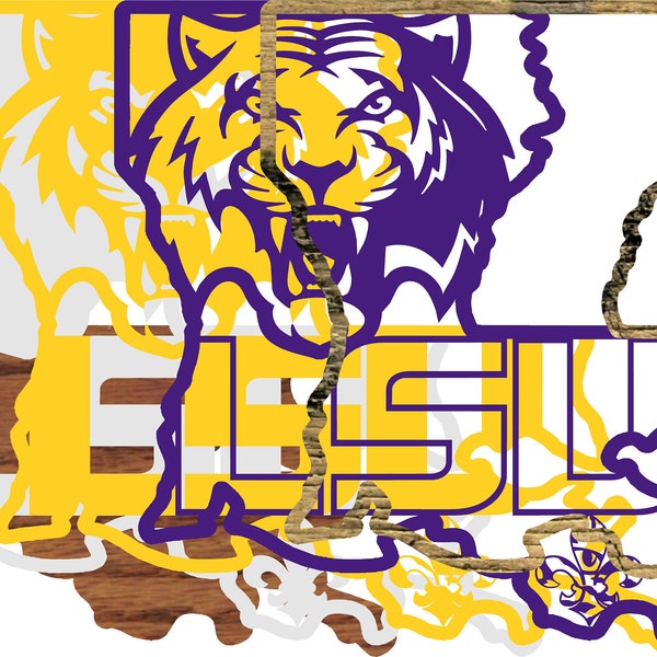 Lsu Tigers - Etsy