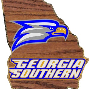 GA Southern Laser Cut File 3D Layered Wall Art - Etsy
