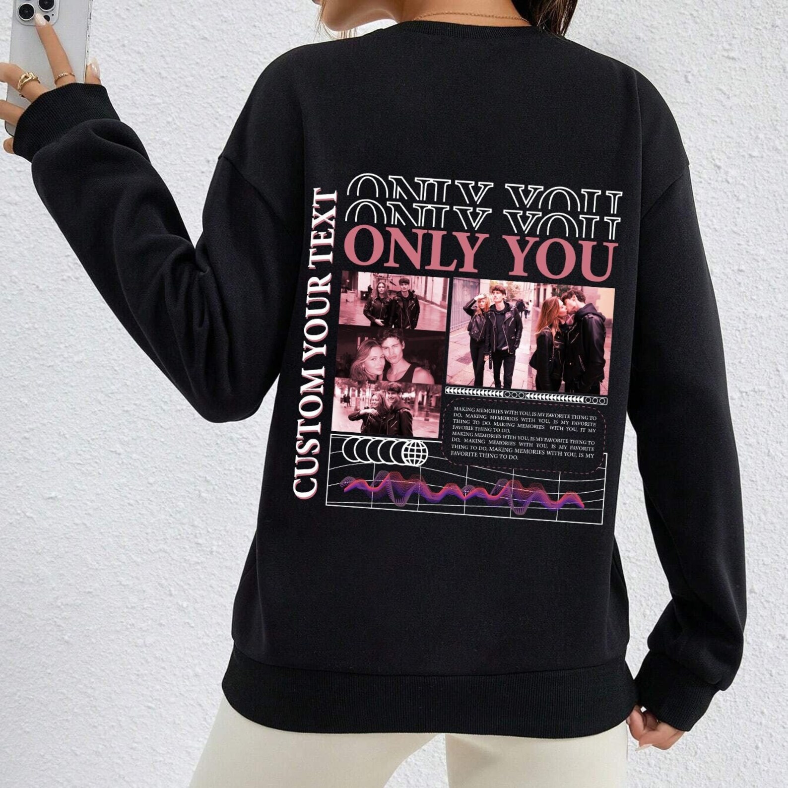 Digital File | Only You Girlfriend PNG, Only You Shirt With Photo ...