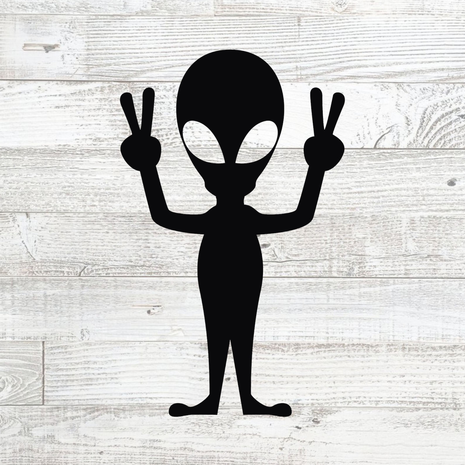 Alien decal Alien car decal laptop decal stick anywhere | Etsy