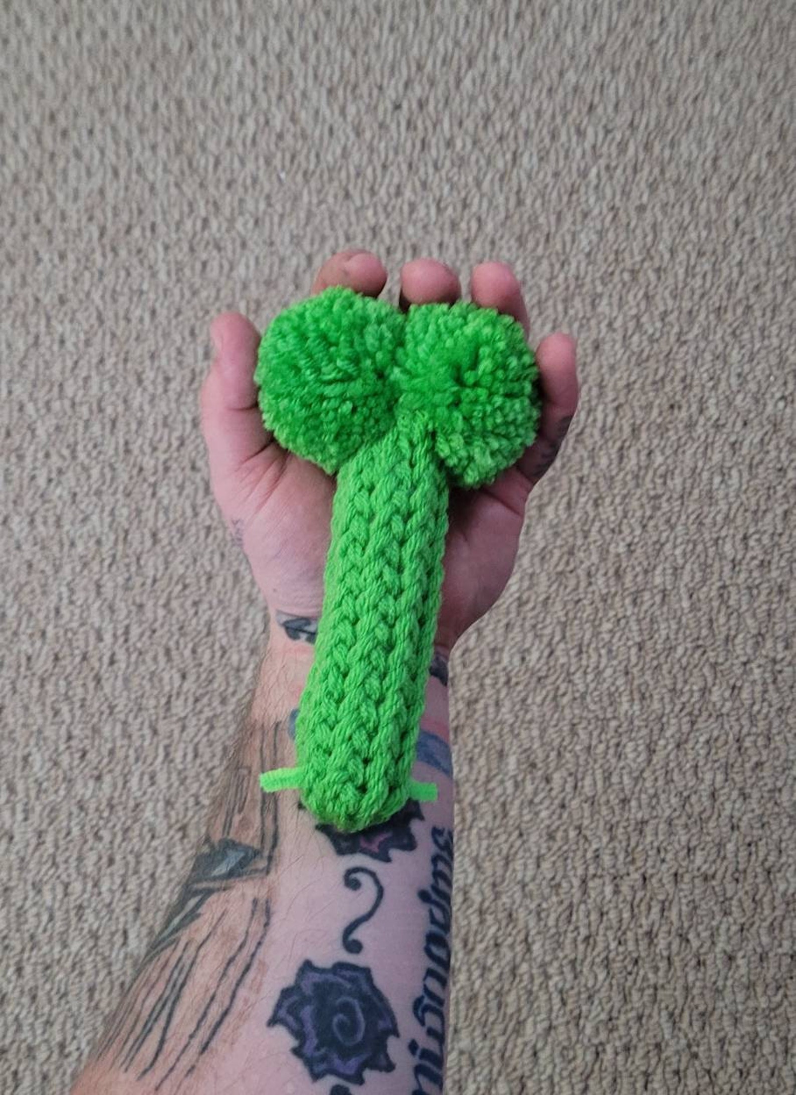 Shrek Peens: Hand Knit Plush Peen Pals! - Etsy