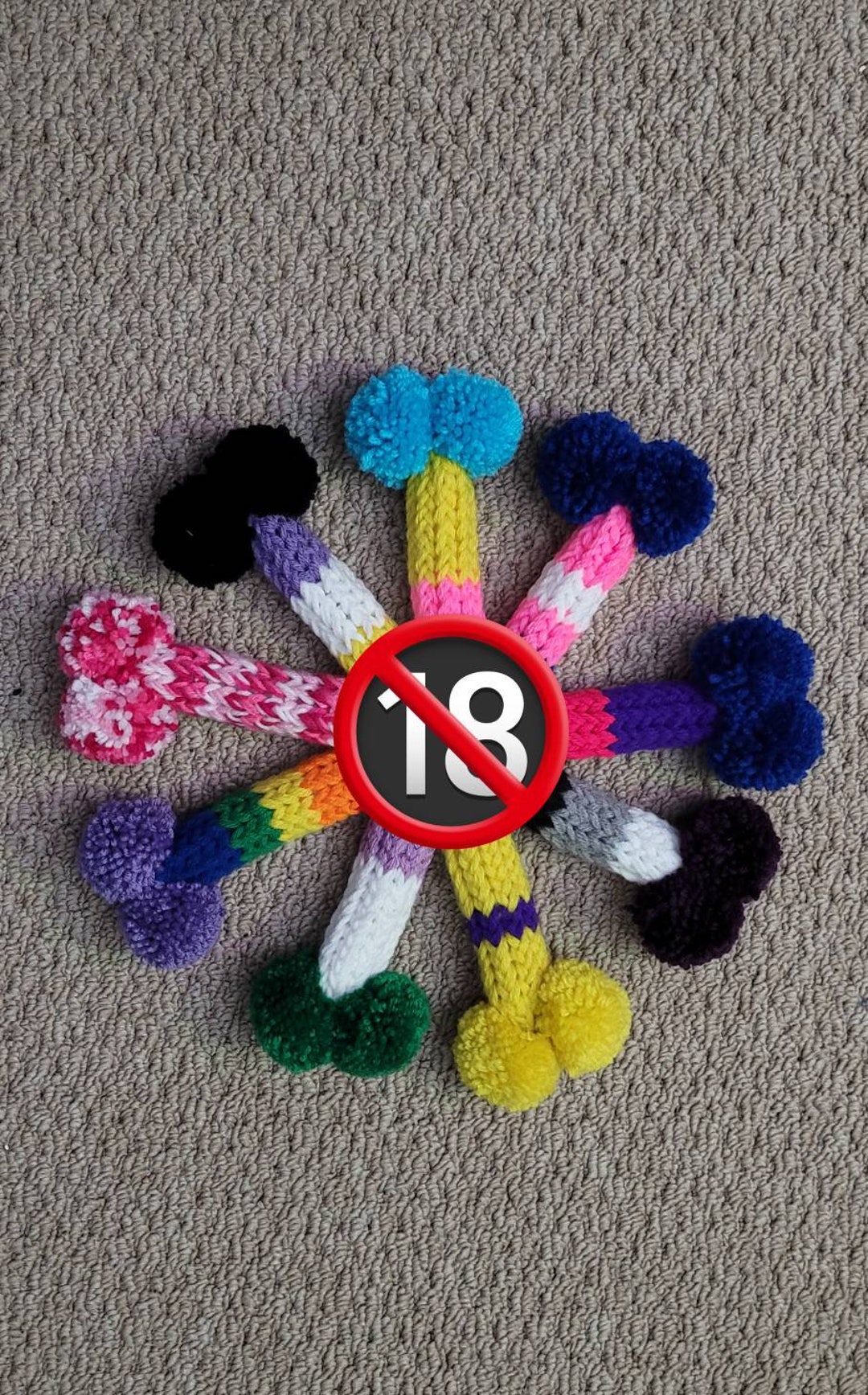 Pride Peens: Hand Knit Plush Peen Pals! - Etsy