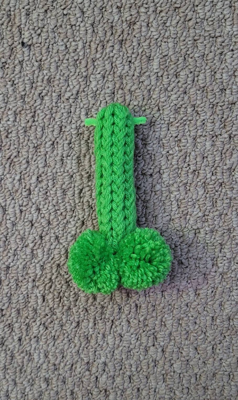 Shrek Peens: Hand Knit Plush Peen Pals! - Etsy