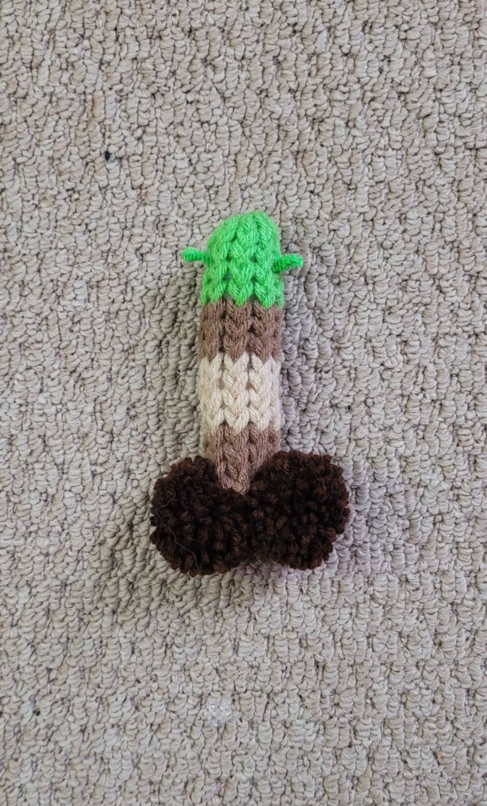 Shrek Peens: Hand Knit Plush Peen Pals! - Etsy