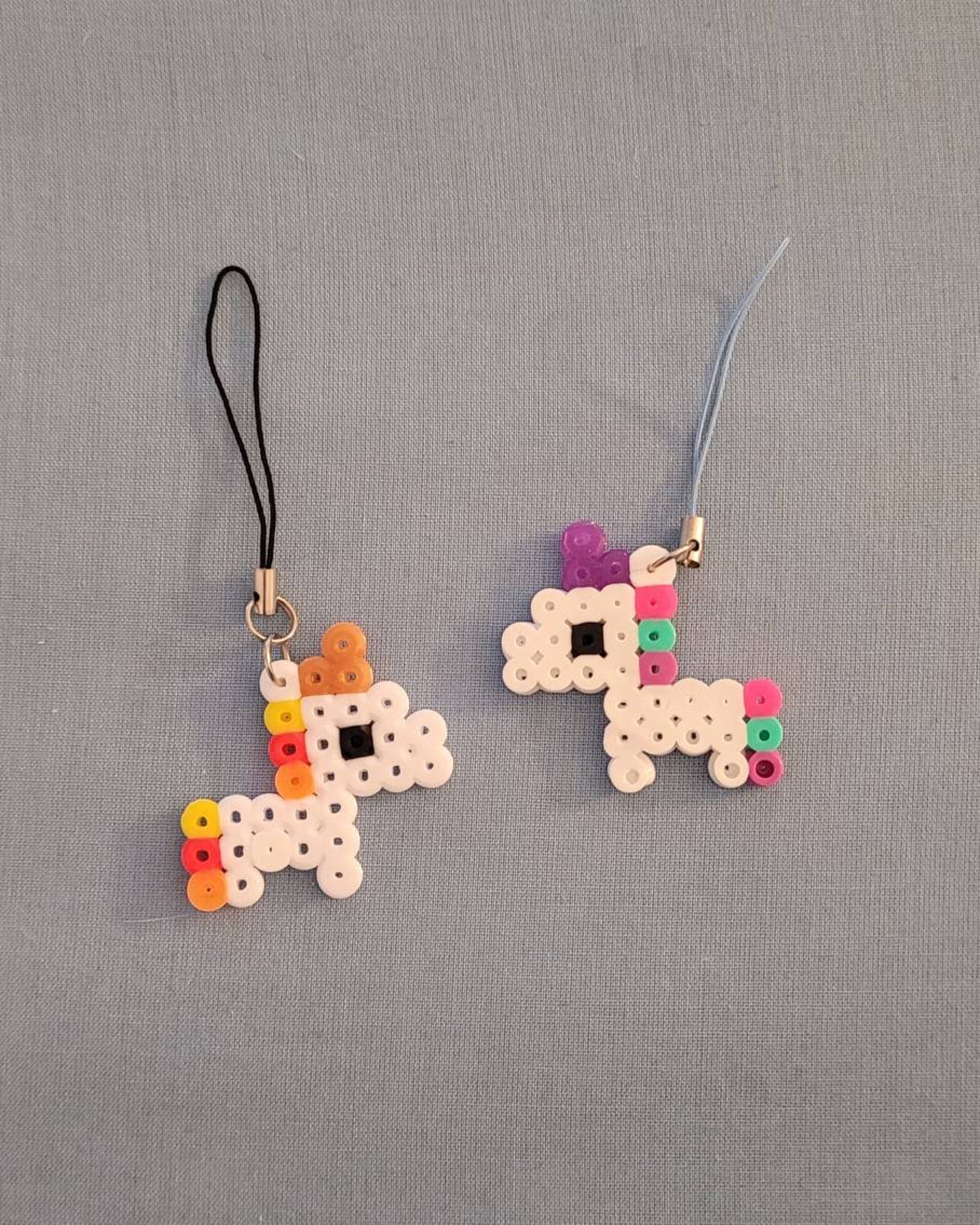 Various Perler Bead Keychains/ Phone Charms/ Magnets - Etsy