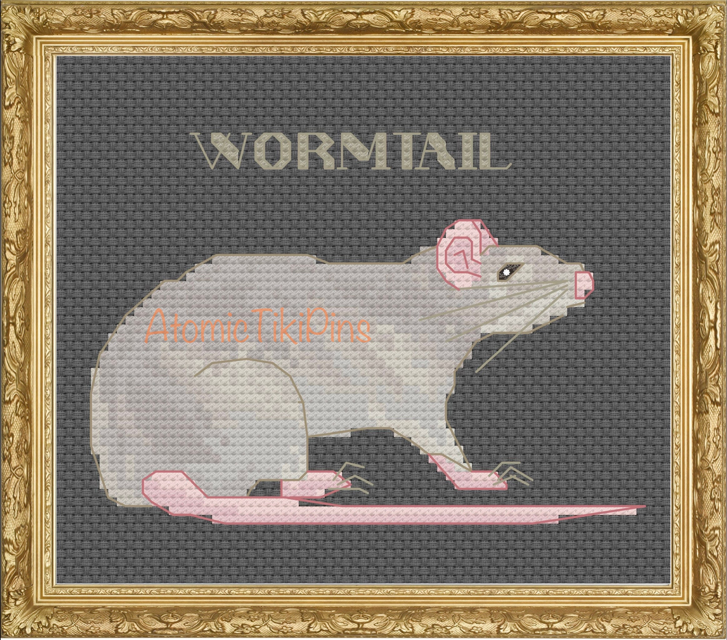 Rat Marauder Cross Stitch Pattern - Etsy