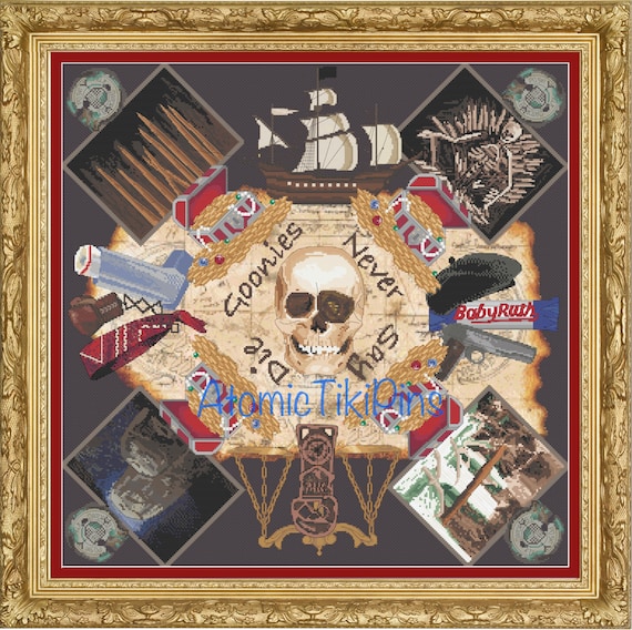 Cross Stitch Pattern: Treasure Hunt Mandala | Etsy