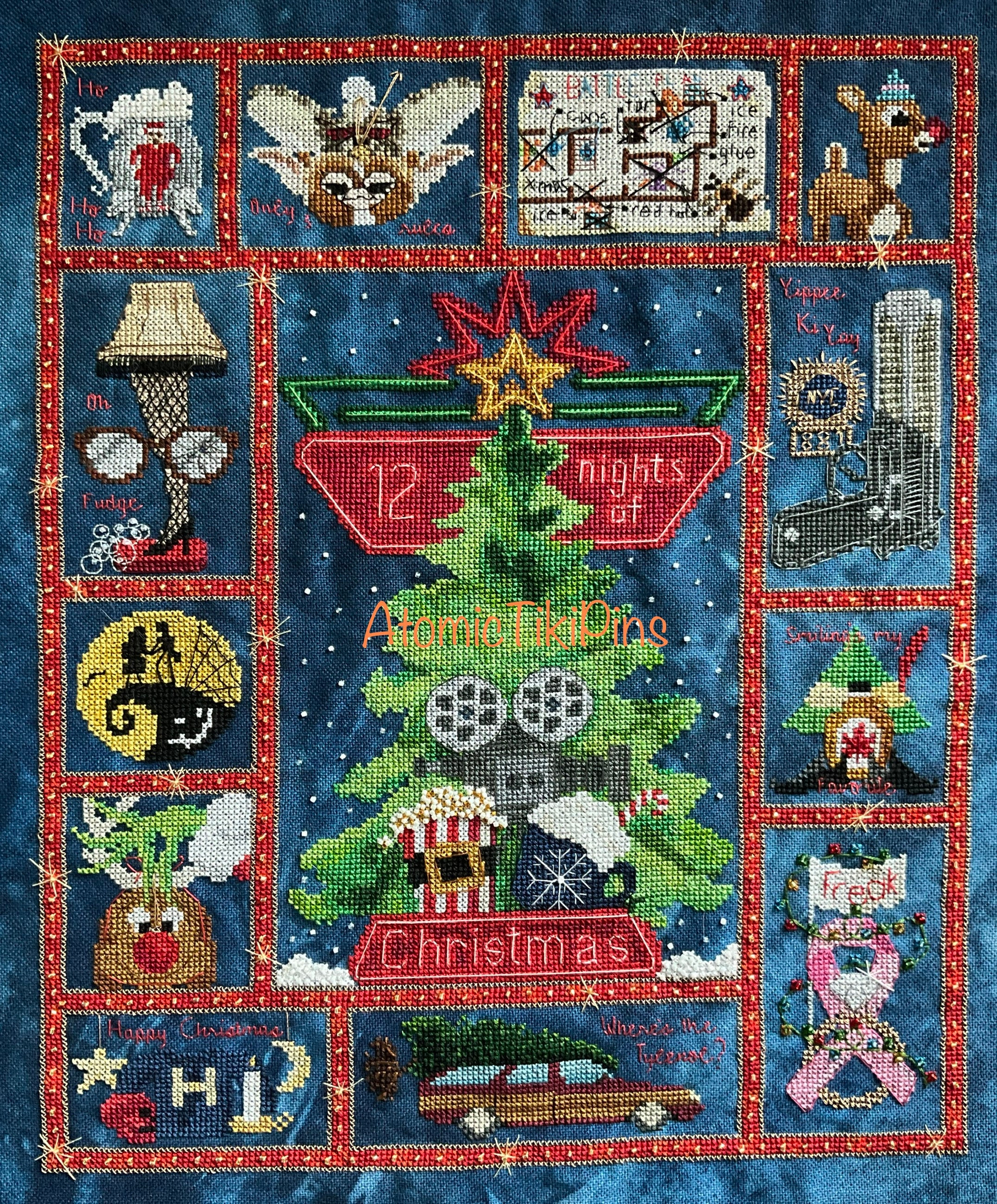 12 Movie Nights of Christmas SAL Release - Etsy