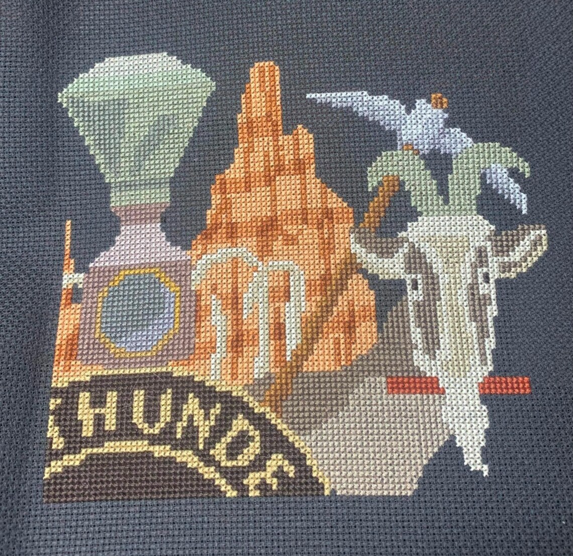 Mountain Runaway Railroad Attraction Cross Stitch Pattern Pdf - Etsy