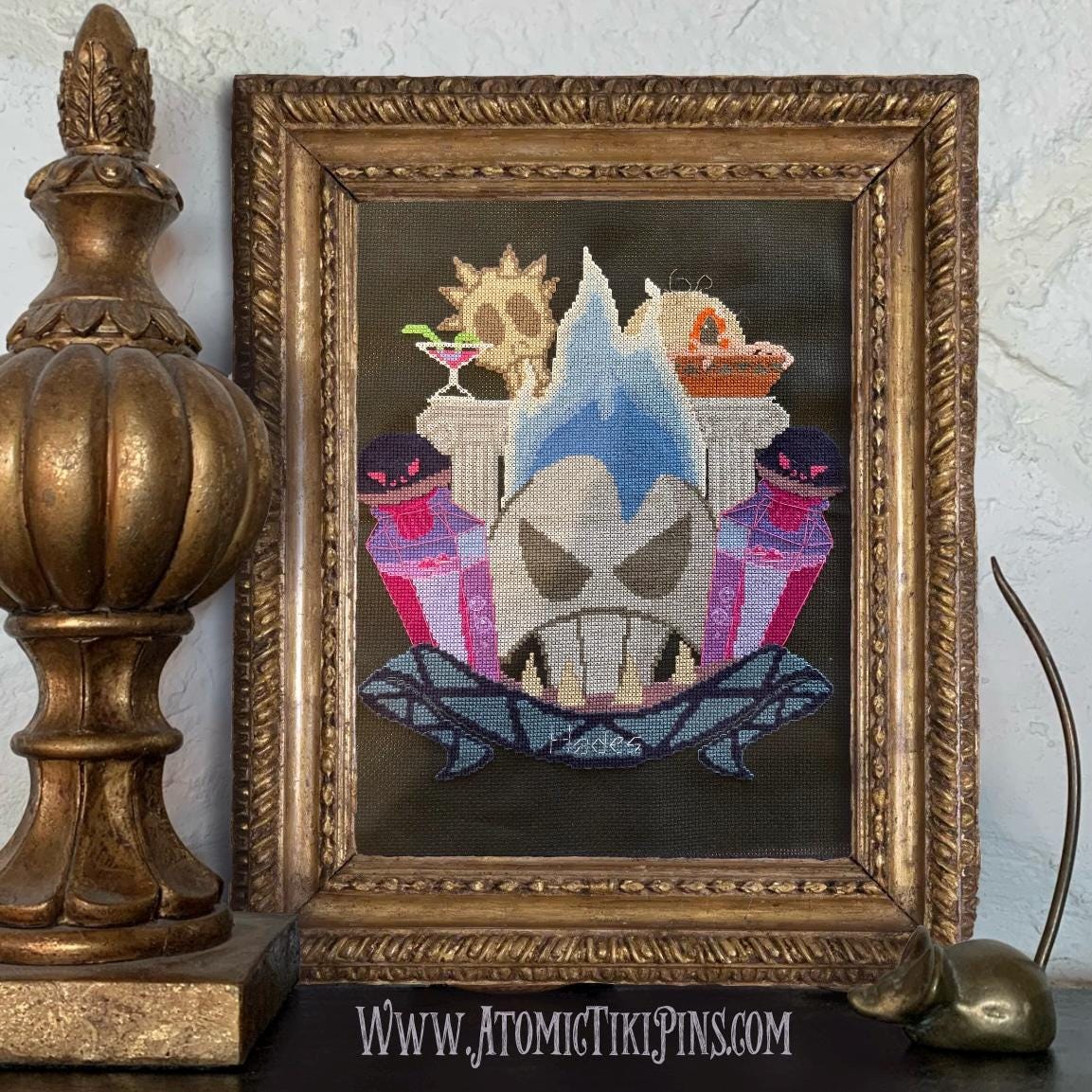 Hades Crest Cross Stitch Pattern PDF - Etsy UK