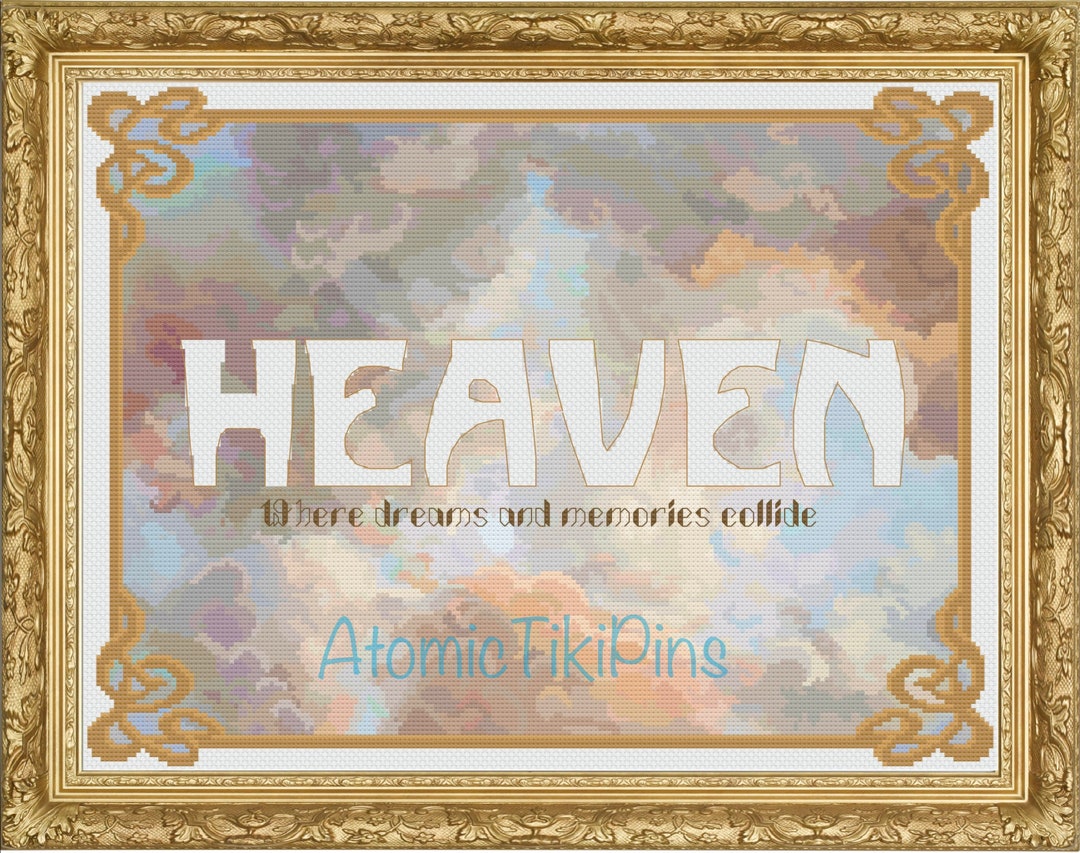 Heaven Cross Stitch Pattern - Etsy