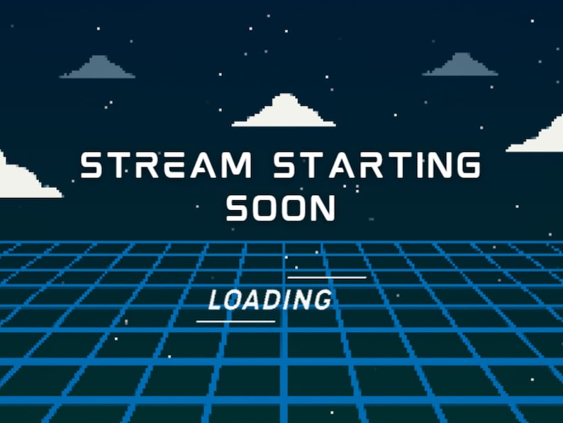 Twitch Starting Soon Screen Animated - Animated Twitch Screen - Twitch ...