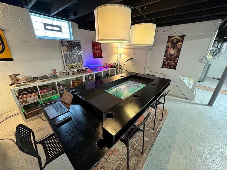 DIY TV Gaming Table - A Guide to Building Neckbeard Wizard’s TV Gaming ...