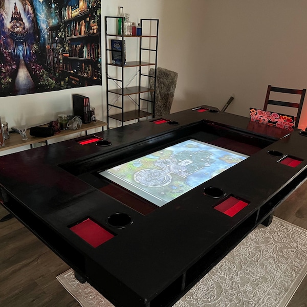Gaming Table With Tv - Etsy