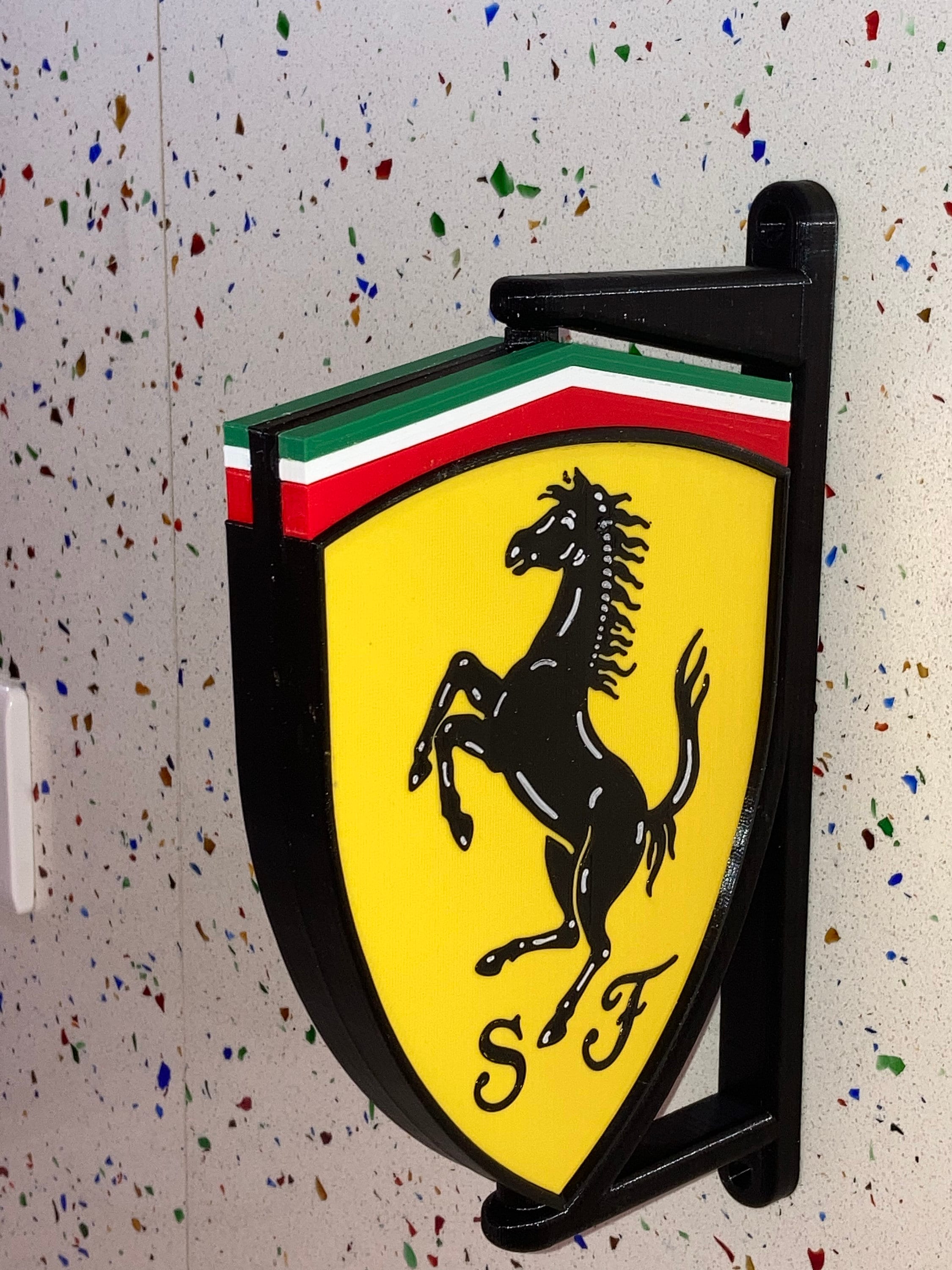Ferrari Logo Sign - Etsy