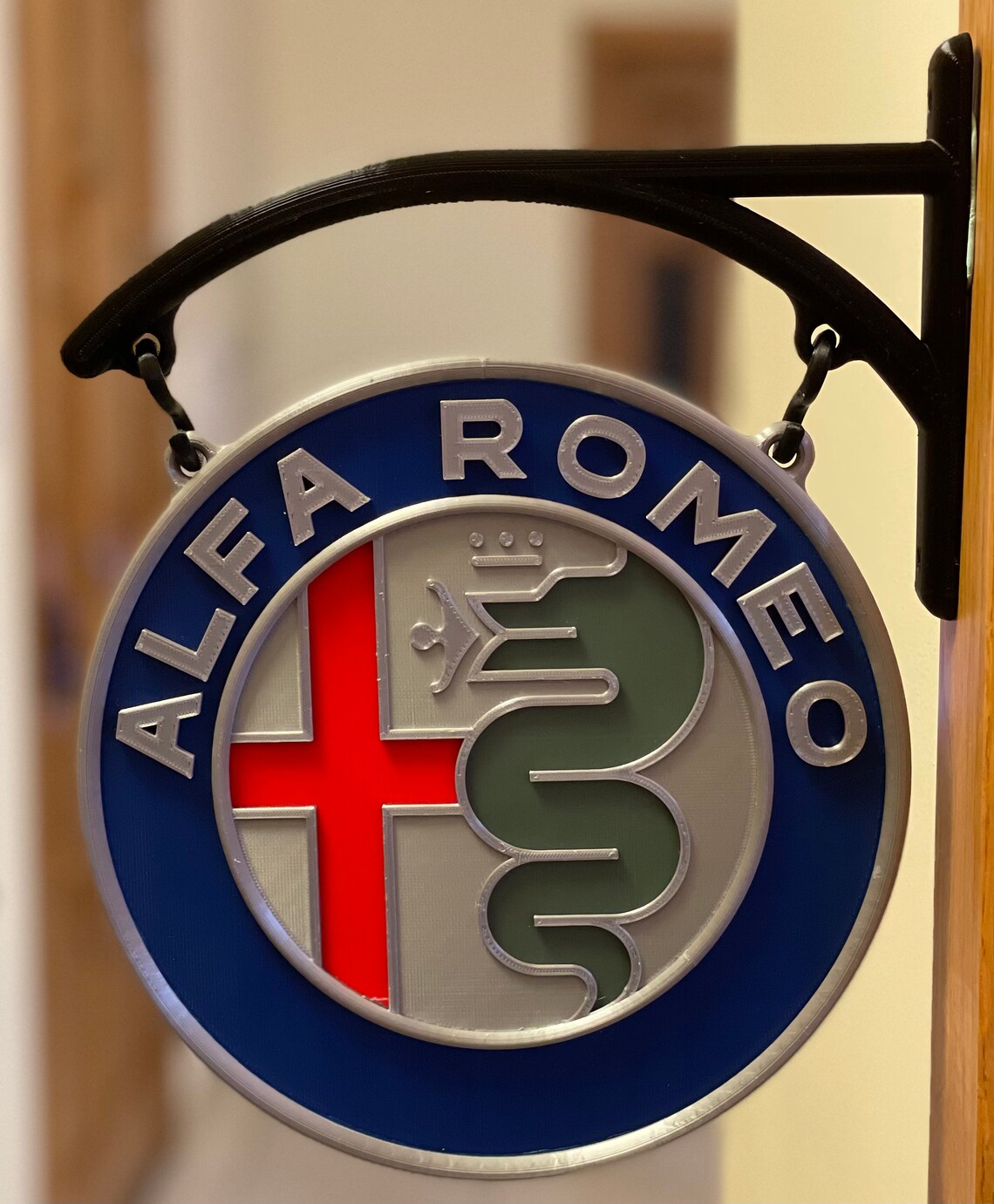 ALFA ROMEO Hanging Sign - Etsy UK