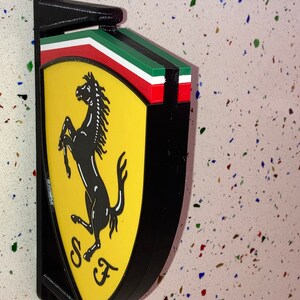 Ferrari Logo Sign - Etsy