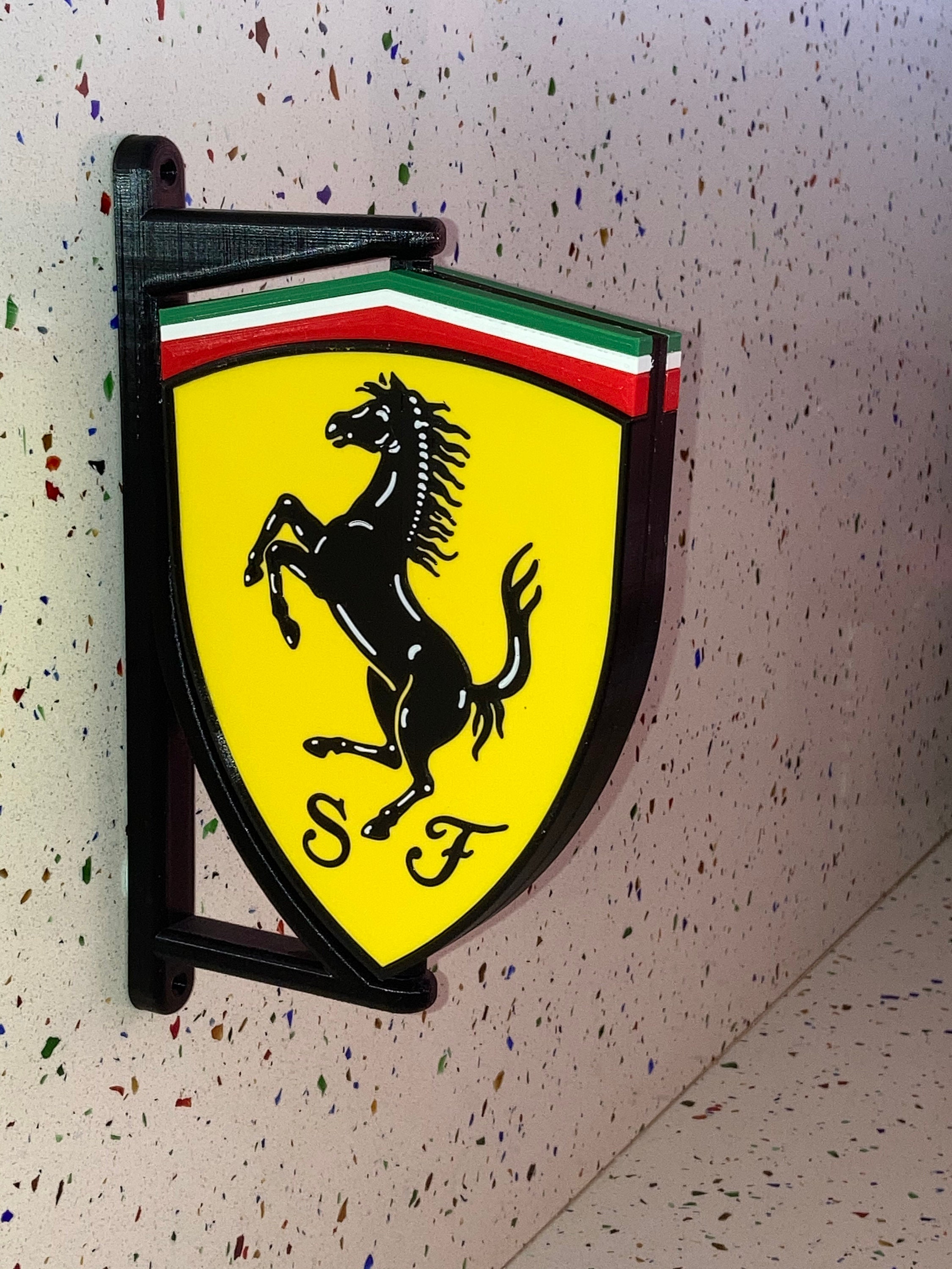 Ferrari Logo Sign - Etsy