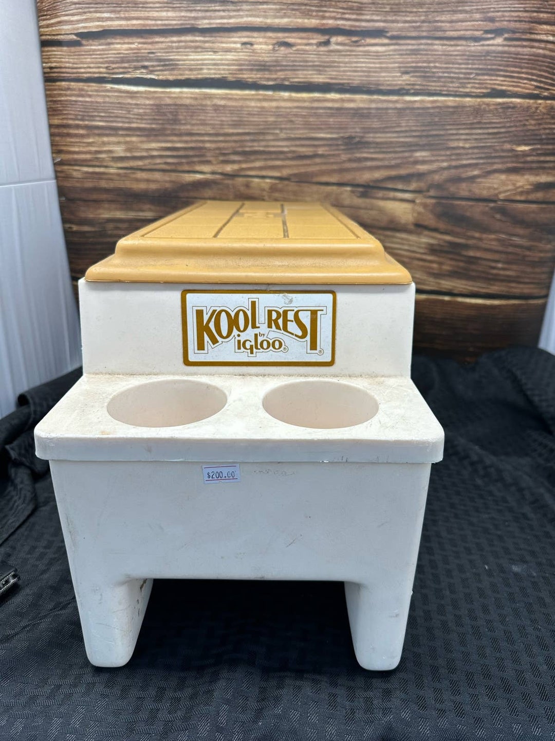 Vintage Kool Rest IGLOO large Beige Color TRUCK Van RV Seat - Etsy