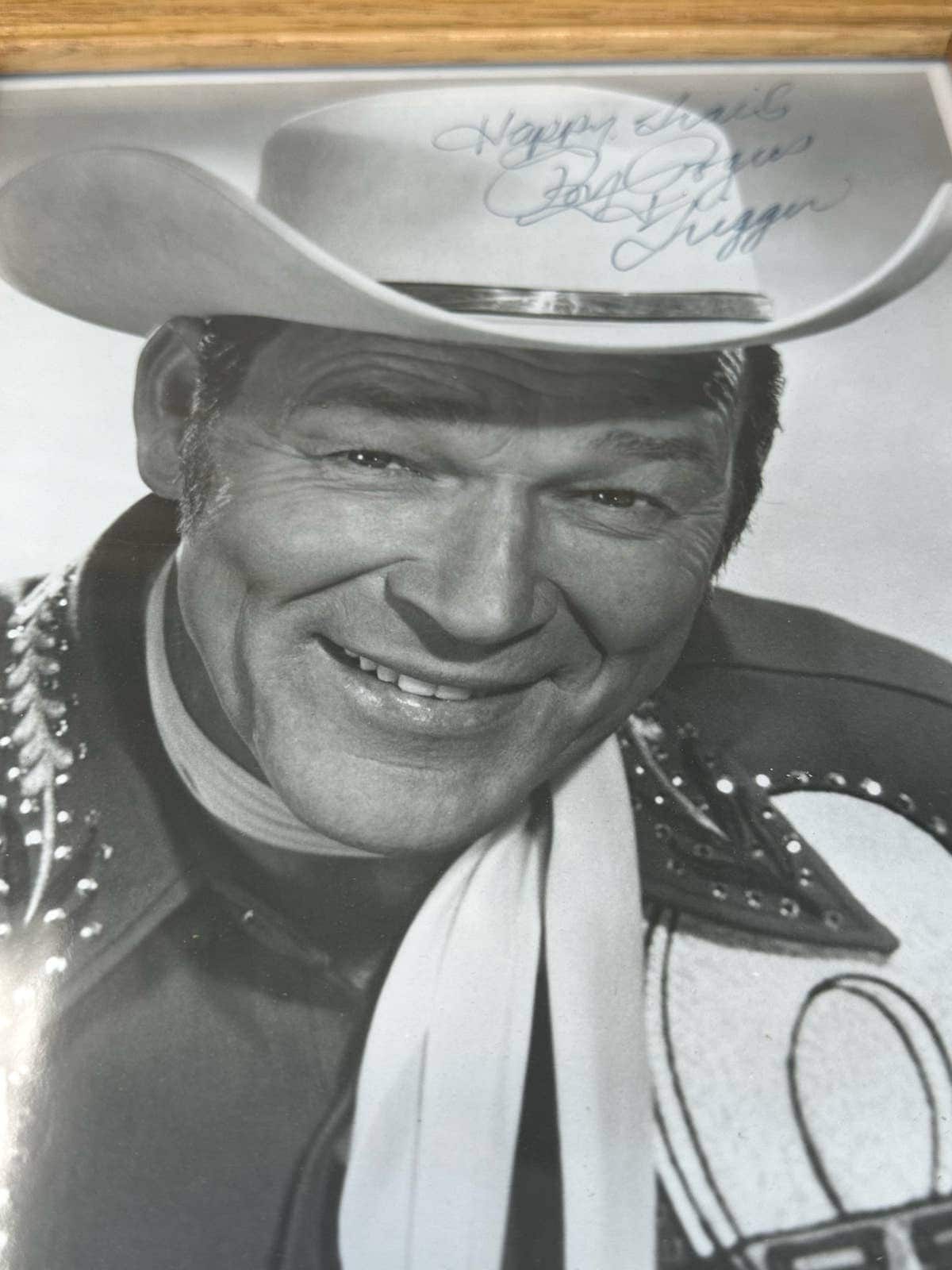 Roy Rogers Black and White Autographed Photo - Etsy