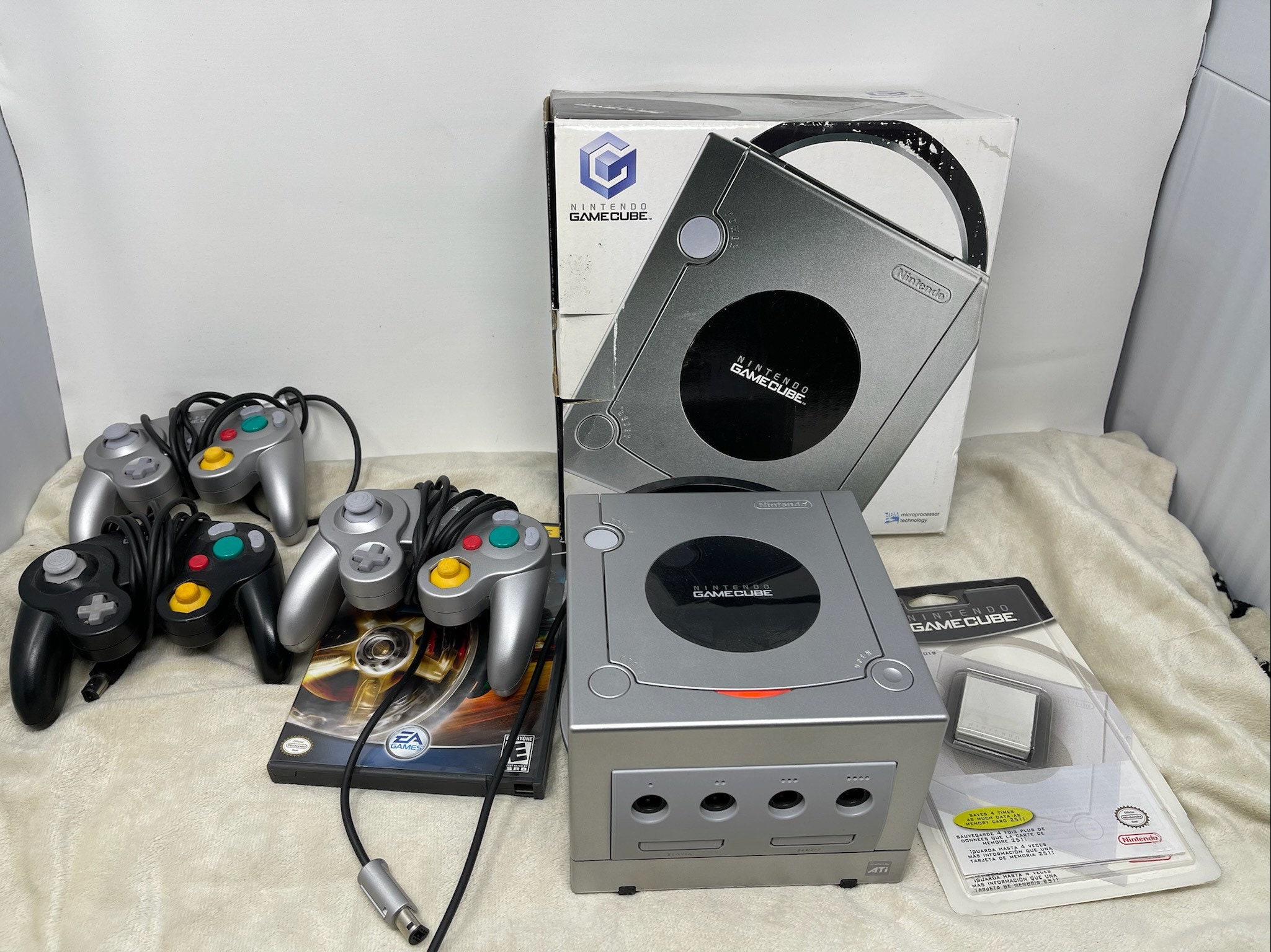 Platinum Silver Nintendo Gamecube System Console Lot Tested - Etsy