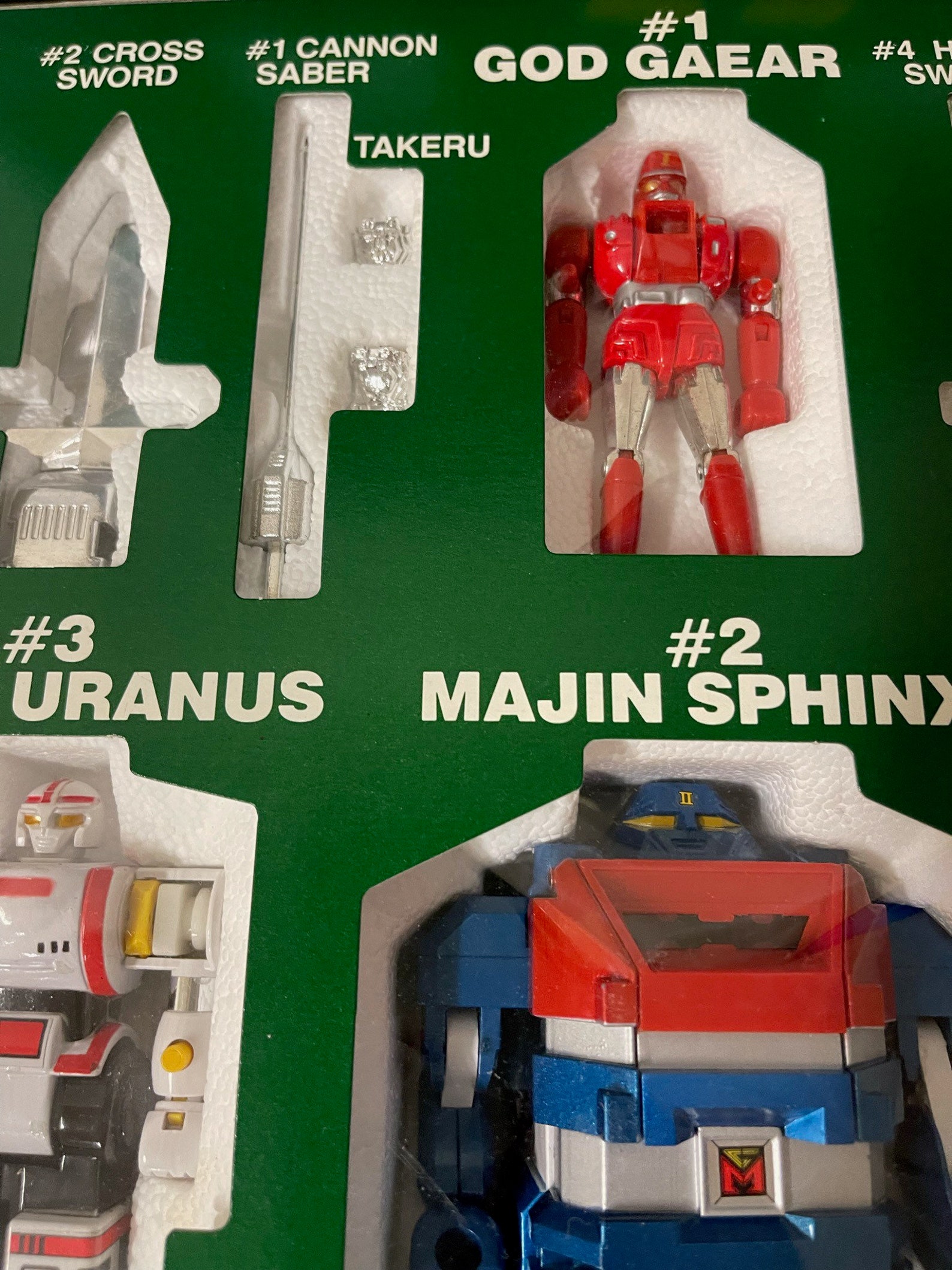 Packaged, Not Sealed Chogokin® Godaikin Deluxe DX God Marz B75 - Etsy