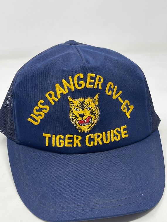 USS RANGER CV-61 HAT U.S MILITARY NAVY BASEBALL CAP - Gem