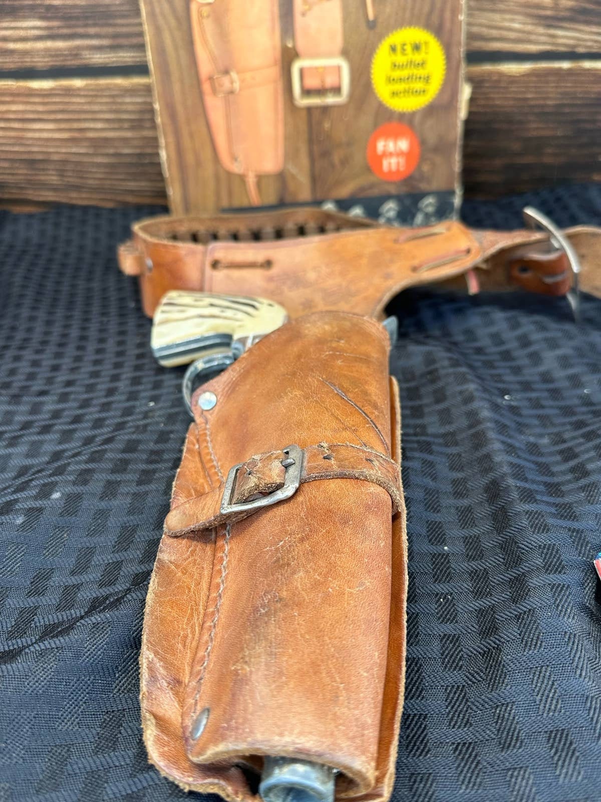 Vintage 1950s Mattel Fanner 50 Marshal Cap Gun Holster,pistol,bullets ...