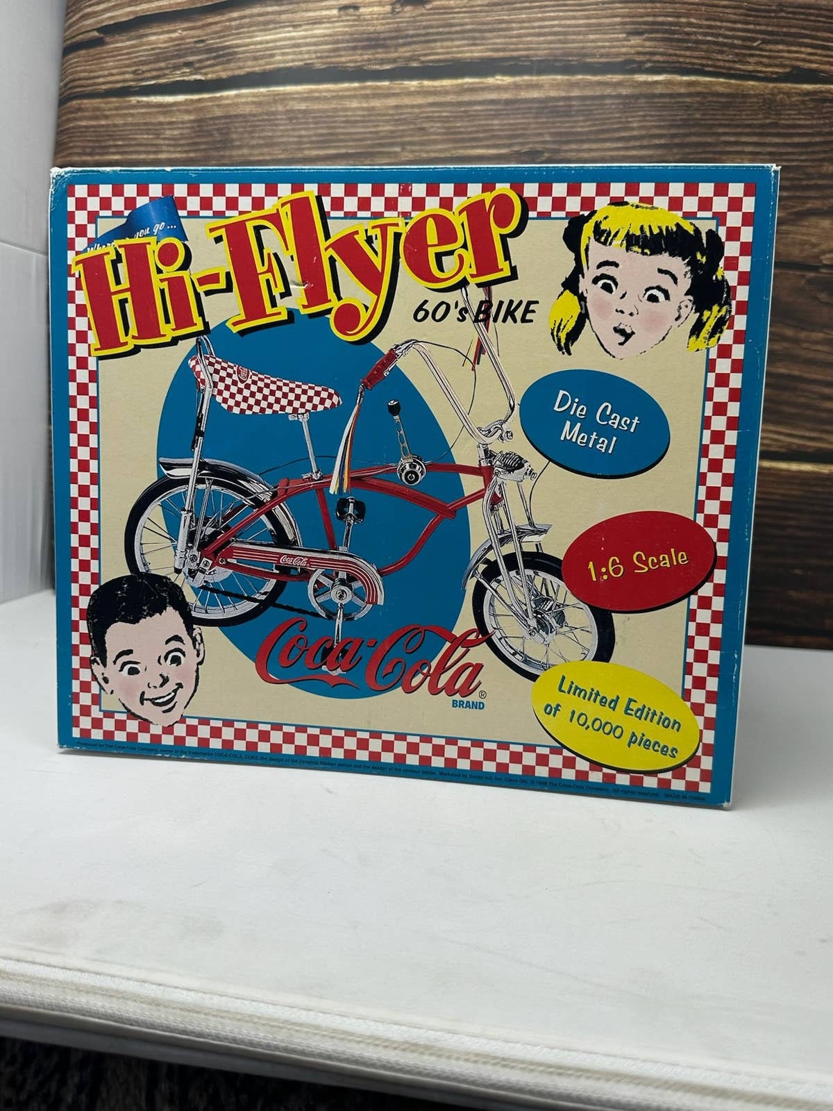 1996 Coca Cola HI-FLYER Die Cast 60'S Bike 1:6 Scale - Etsy