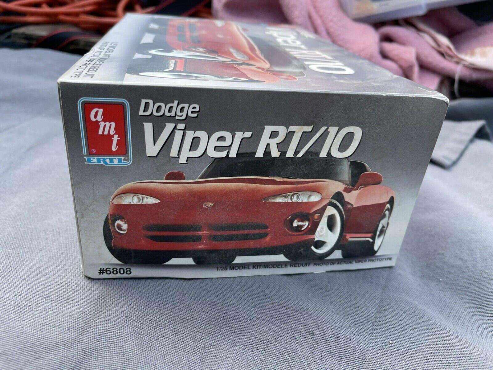 AMT 1992 Dodge Viper RT/10 1/25scale Model Kit NIB - Etsy