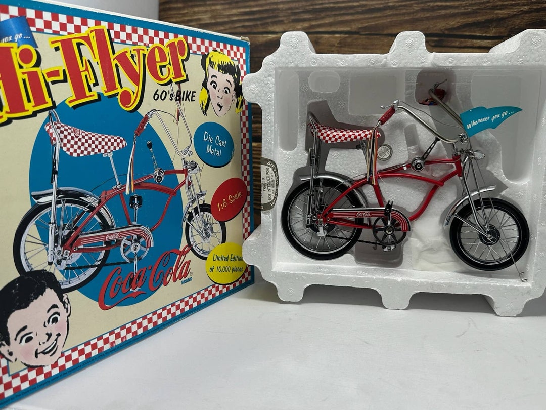 1996 Coca Cola HI-FLYER Die Cast 60'S Bike 1:6 Scale - Etsy